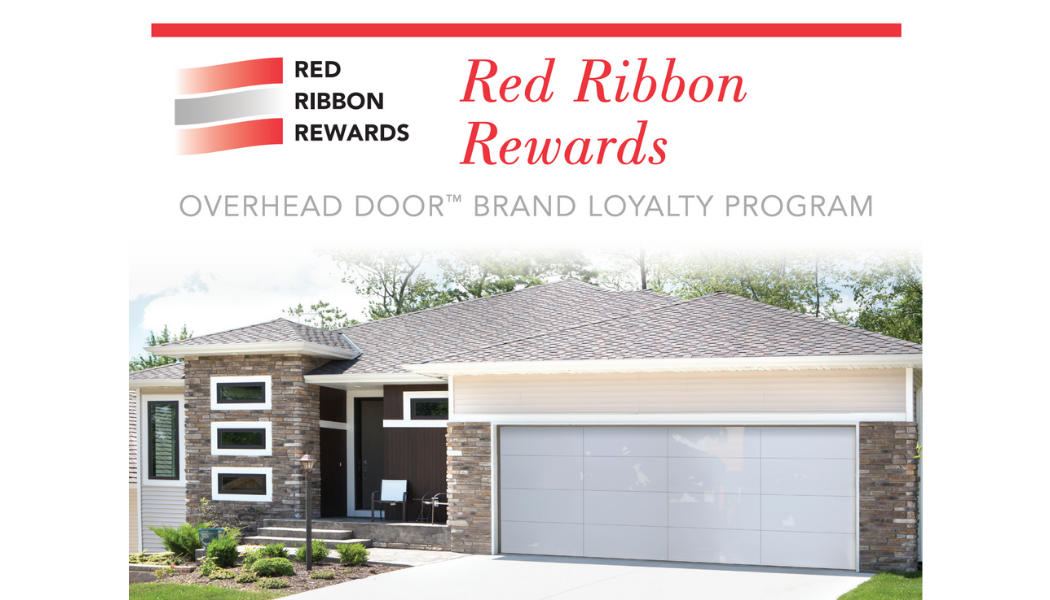 Overhead Door™ Brand Unveils Red Ribbon Rewards Program – Multistory Media